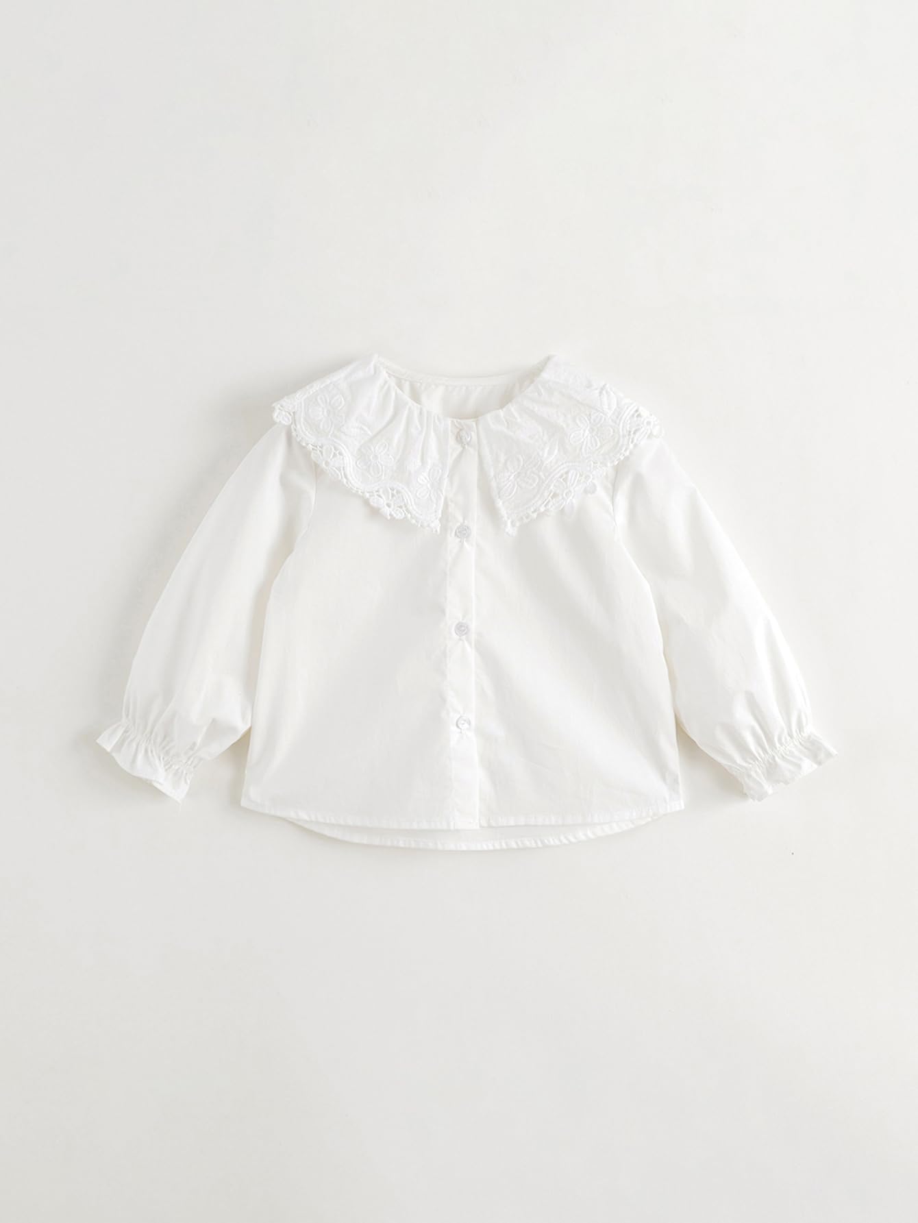 Girls Lace Peter Pan Collar Shirts 241515 – MARC&JANIE