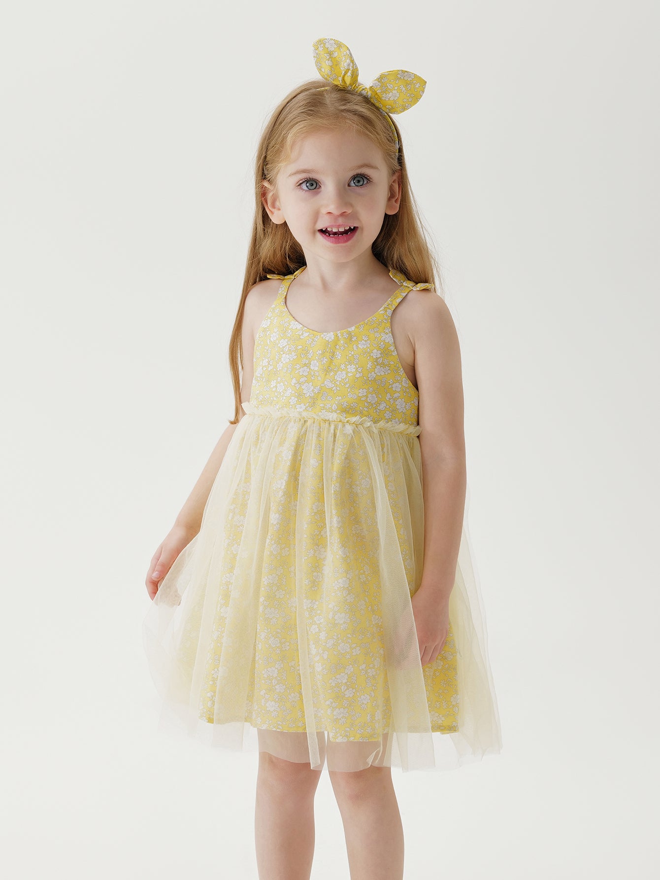 MARC & JANIE Toddler Girl Pear Blossom Mesh Suspender Dress 230392 ...